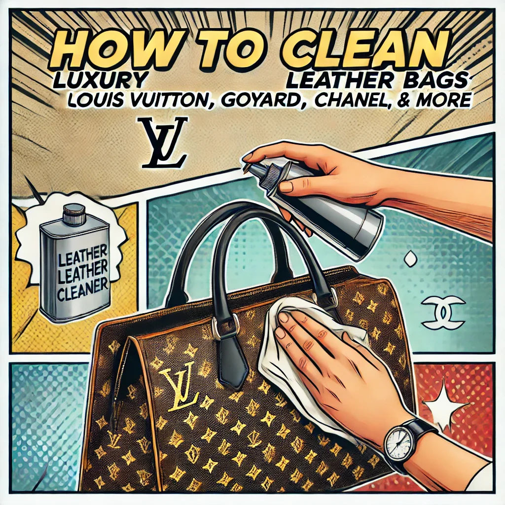 How to Clean Luxury Leather Bags: Louis Vuitton, Goyard, Chanel, and M ...